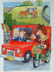 Postman Pat illustrations: Ray Mutimer Art & Illustration