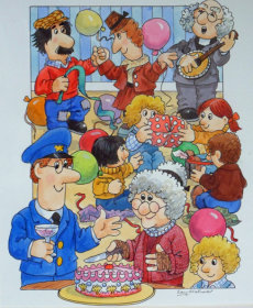 Postman Pat illustrations: Ray Mutimer Art & Illustration