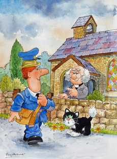 Postman Pat illustrations: Ray Mutimer Art & Illustration