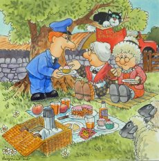 Postman Pat illustrations: Ray Mutimer Art & Illustration