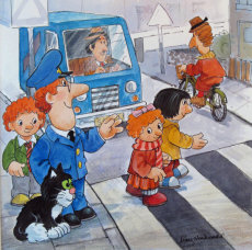 Postman Pat illustrations: Ray Mutimer Art & Illustration