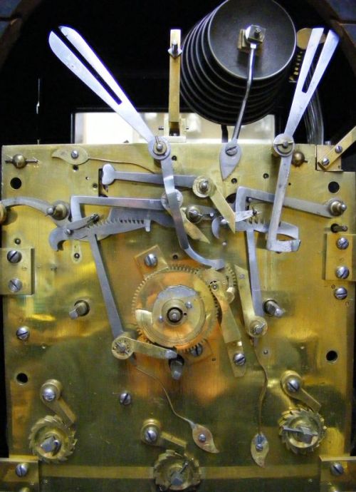 Clock Courses & Repairs: Three train longcase movement