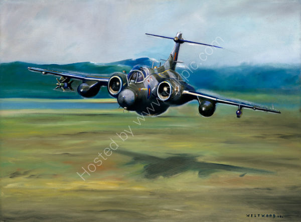 Westy Art By Jonathan Westwood: "Low Level Over Tain"