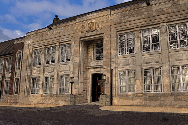 Andy Chubb Photography: High Storrs, main entrance