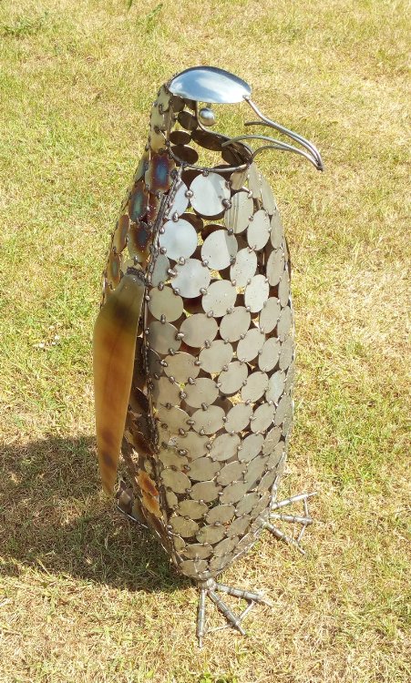 Daren Greenhow Metal Sculpture: Penguin