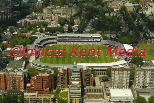 INVICTA KENT MEDIA: aerial view of Lords cricket ground