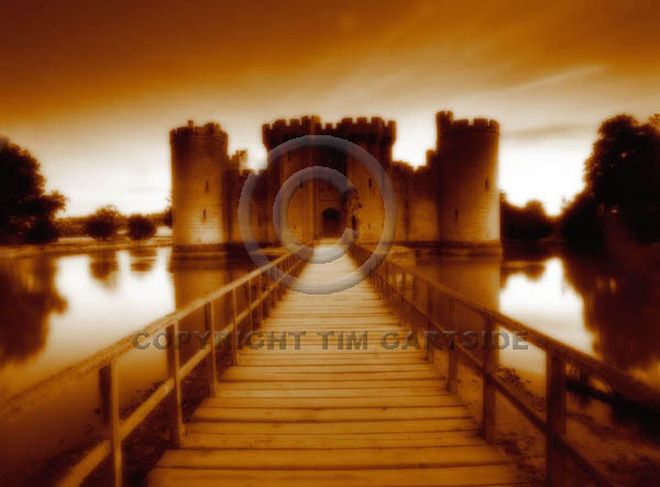Fine Art Photography by Tim Gartside: bodiam castle sepia