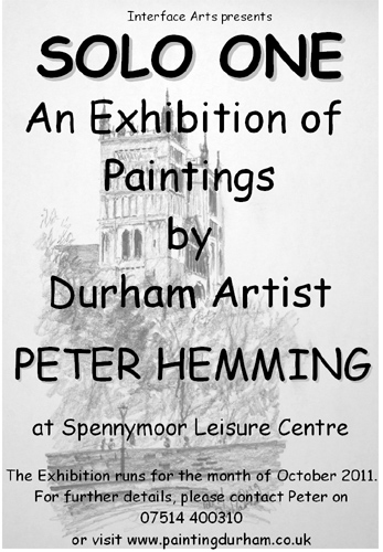 Peter Hemming - A Brush With Paint: Solo One Exhibition!!