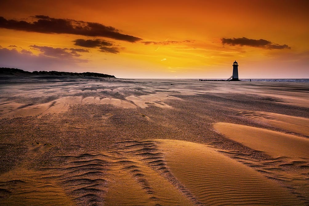 Sunrise-Talacre Beach: Phil Norton Photography