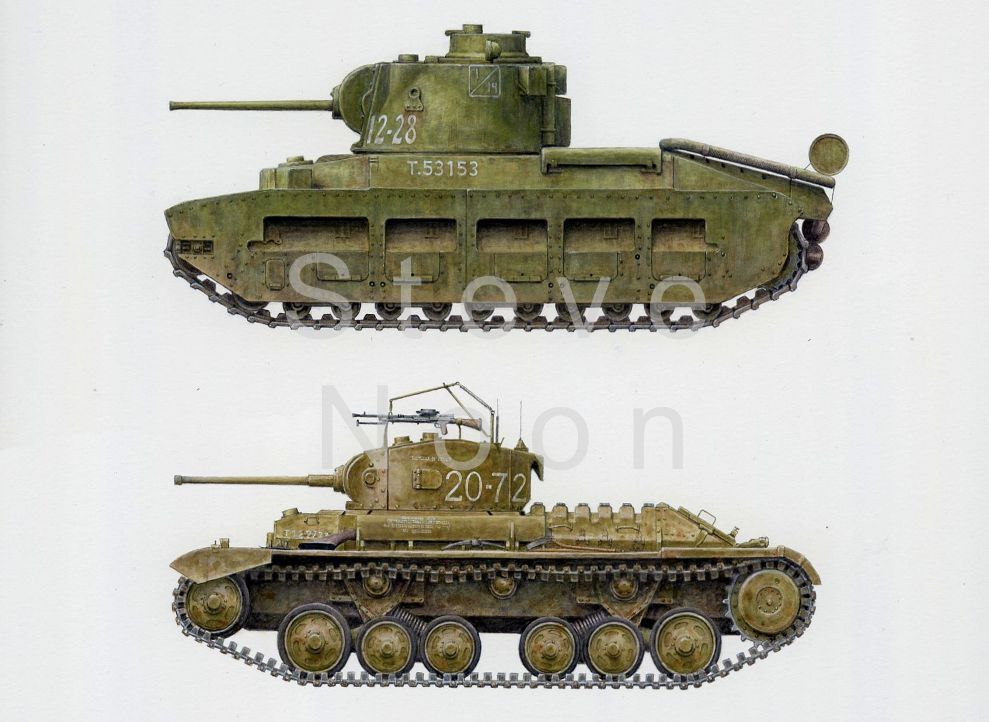 STEVE NOON: Matilda and Valentine tanks, Stalingrad 1942