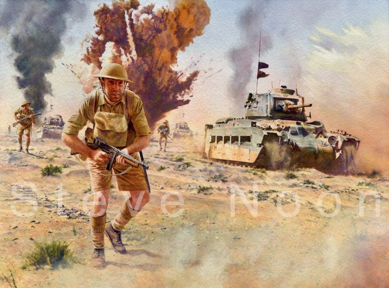 STEVE NOON: Desert Attack, 1942