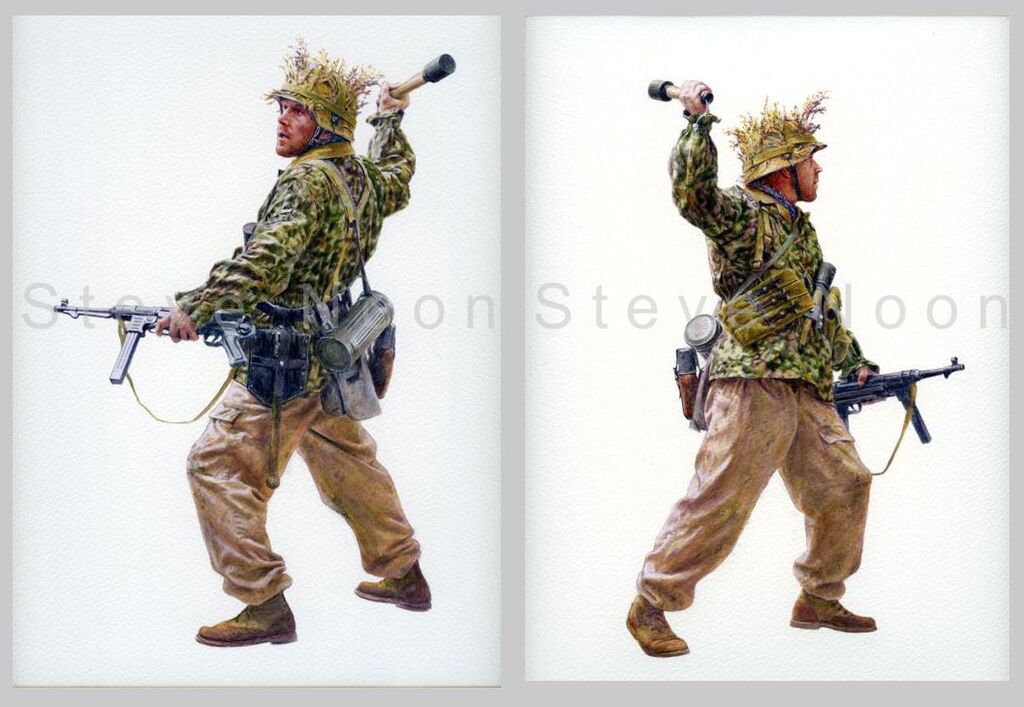 STEVE NOON: Panzergrenadier, Panzer-Division Herman Göring. Sicily ...